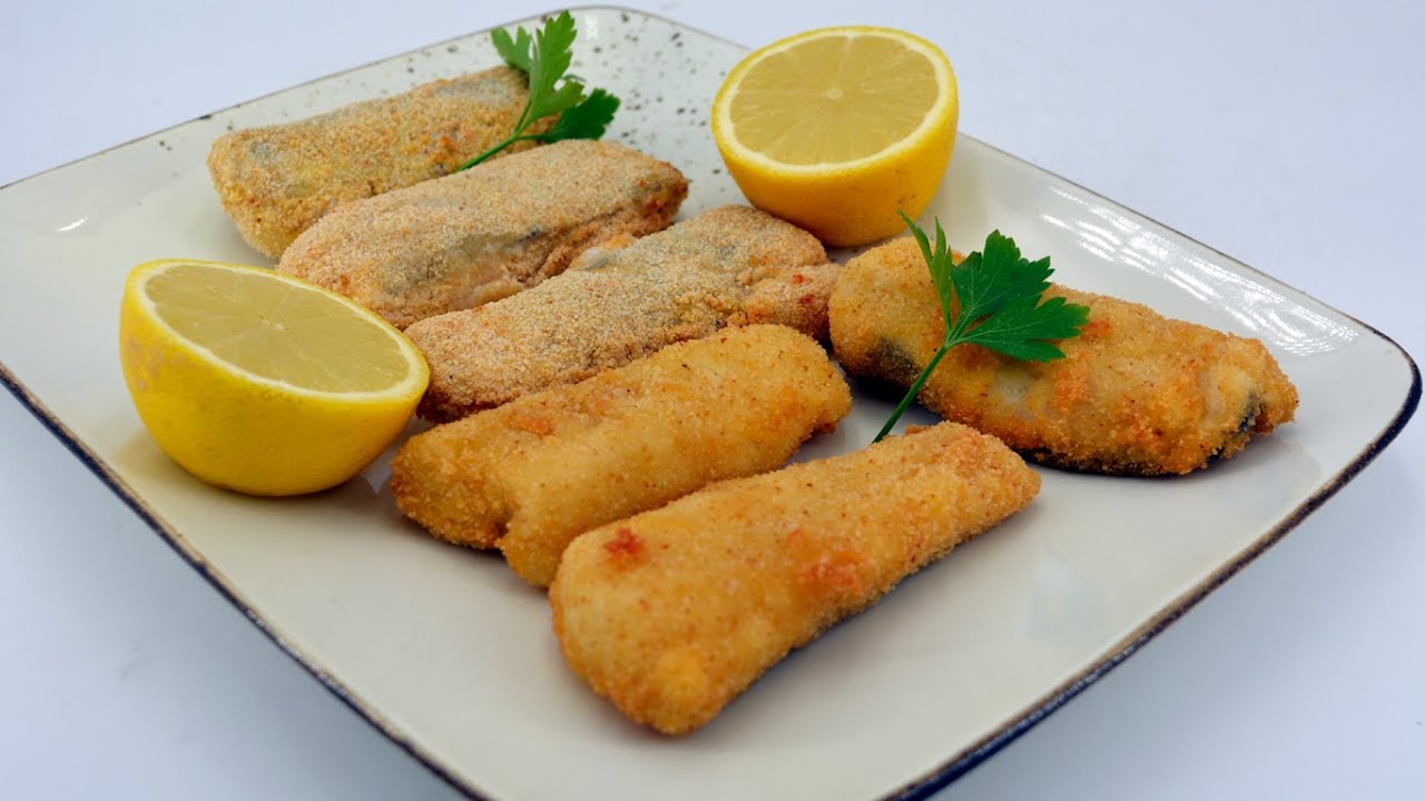 Comparamos la merluza frita en airfryer y en sartén con aceite - YouTube