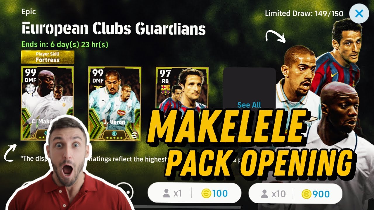 NEW 103 EPIC C. MAKELELE PACK OPENING!🔥🤯 | EPIC EUROPEAN CLUBS ...