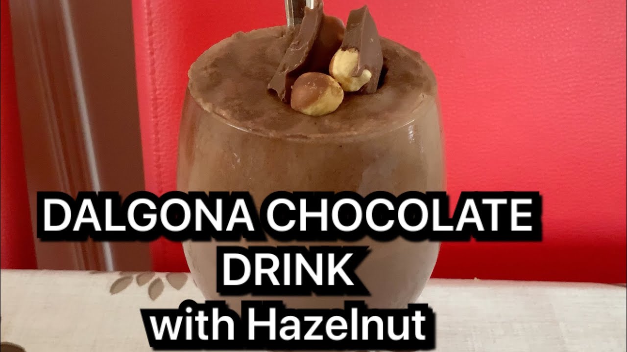 DALGONA CHOCOLATE DRINK WITH HAZELNUT/#VIRAL/FILIPINA BISAYA NETHERLAND ...