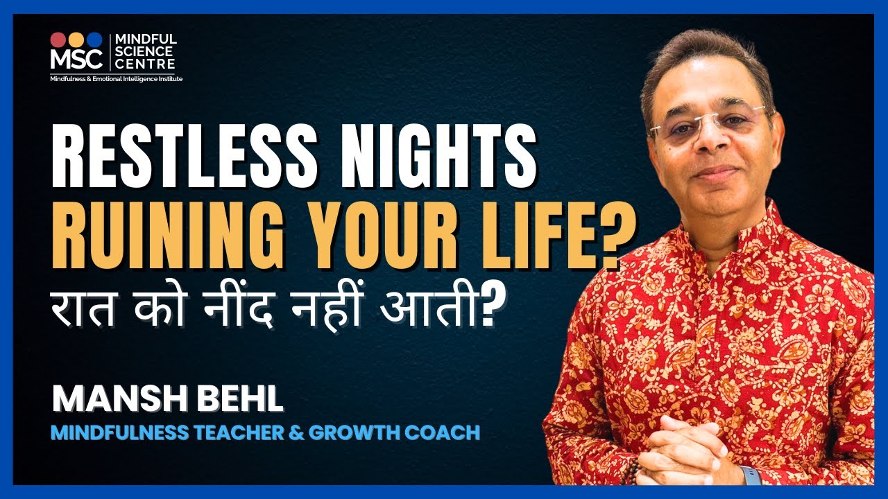 Sleepless Nights? Fix it with This Guided Meditation | Manish Behl ...