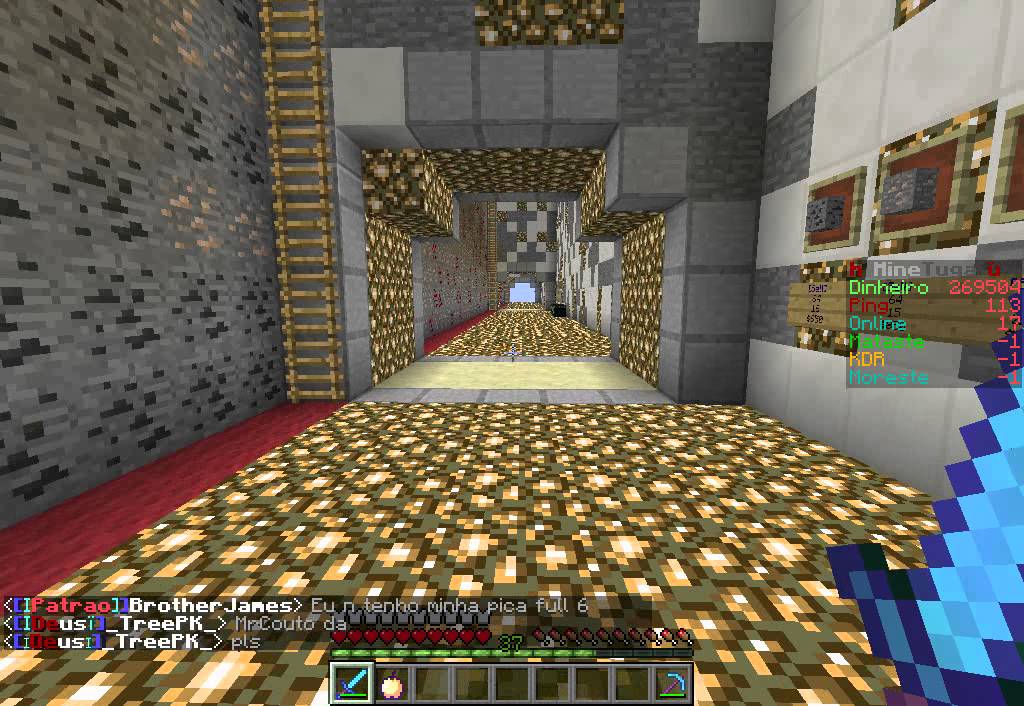 Server de minecraft original e pirata mine tuga - YouTube