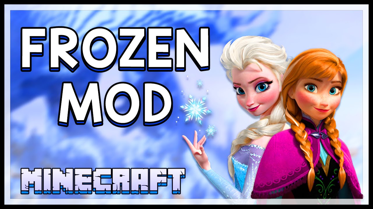 Minecraft FROZENCRAFT Mod! Elsa and Anna! (Minecraft v1.8 Mod Spotlight ...