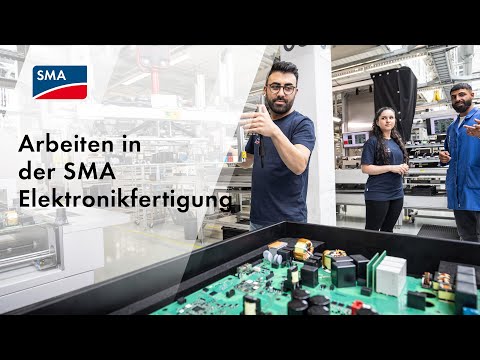 Arbeiten in der Elektronikfertigung bei SMA
