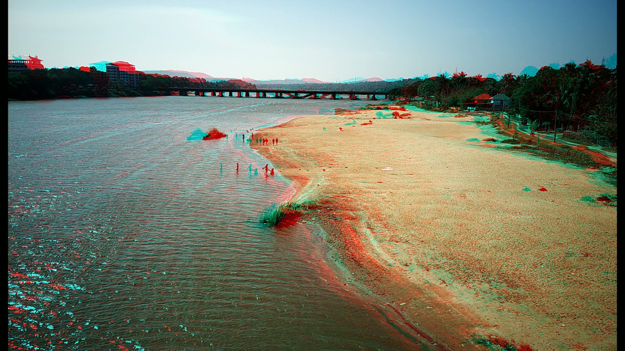 most viewed 3d anaglyph video use red cyan glass - YouTube
