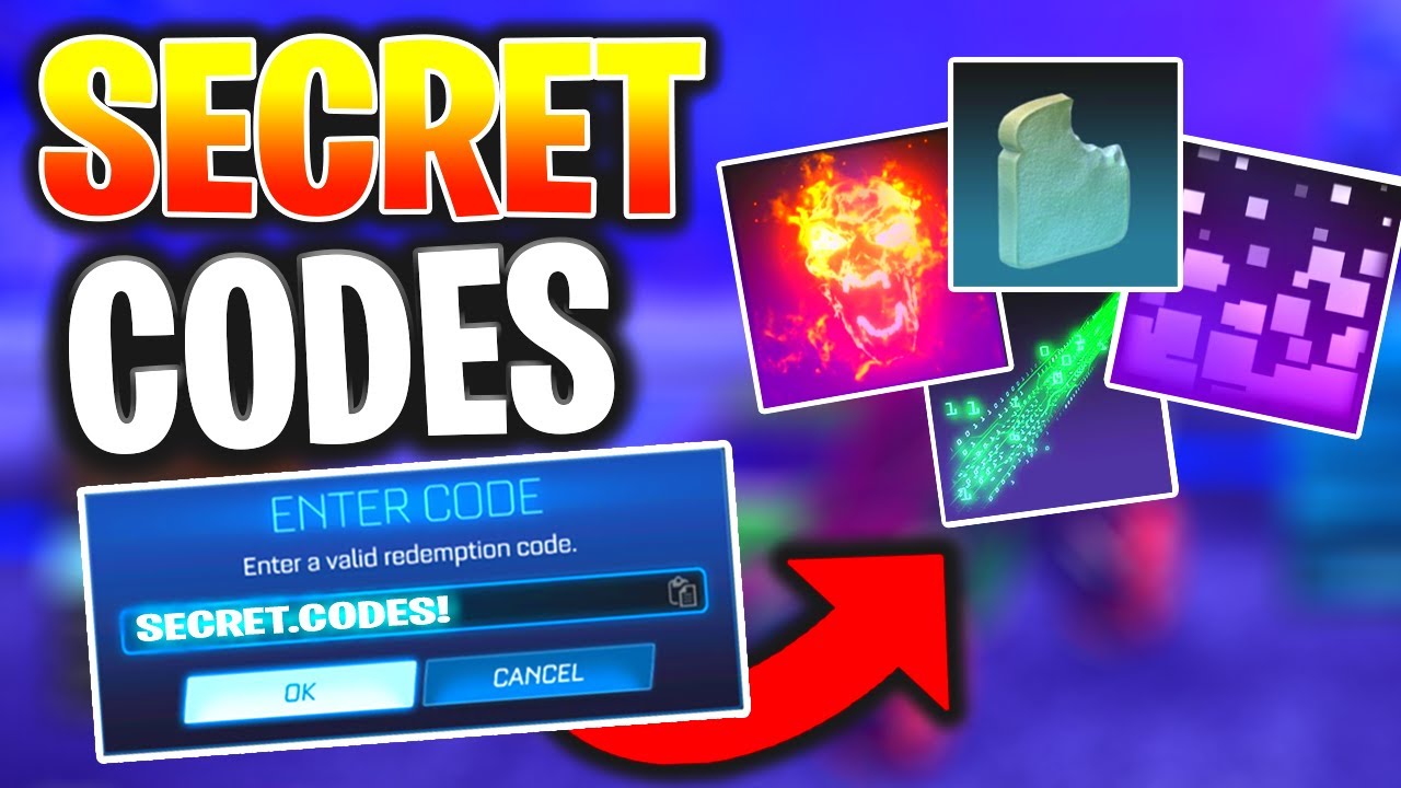 Rocket League New SECRET Redeem Codes! - YouTube