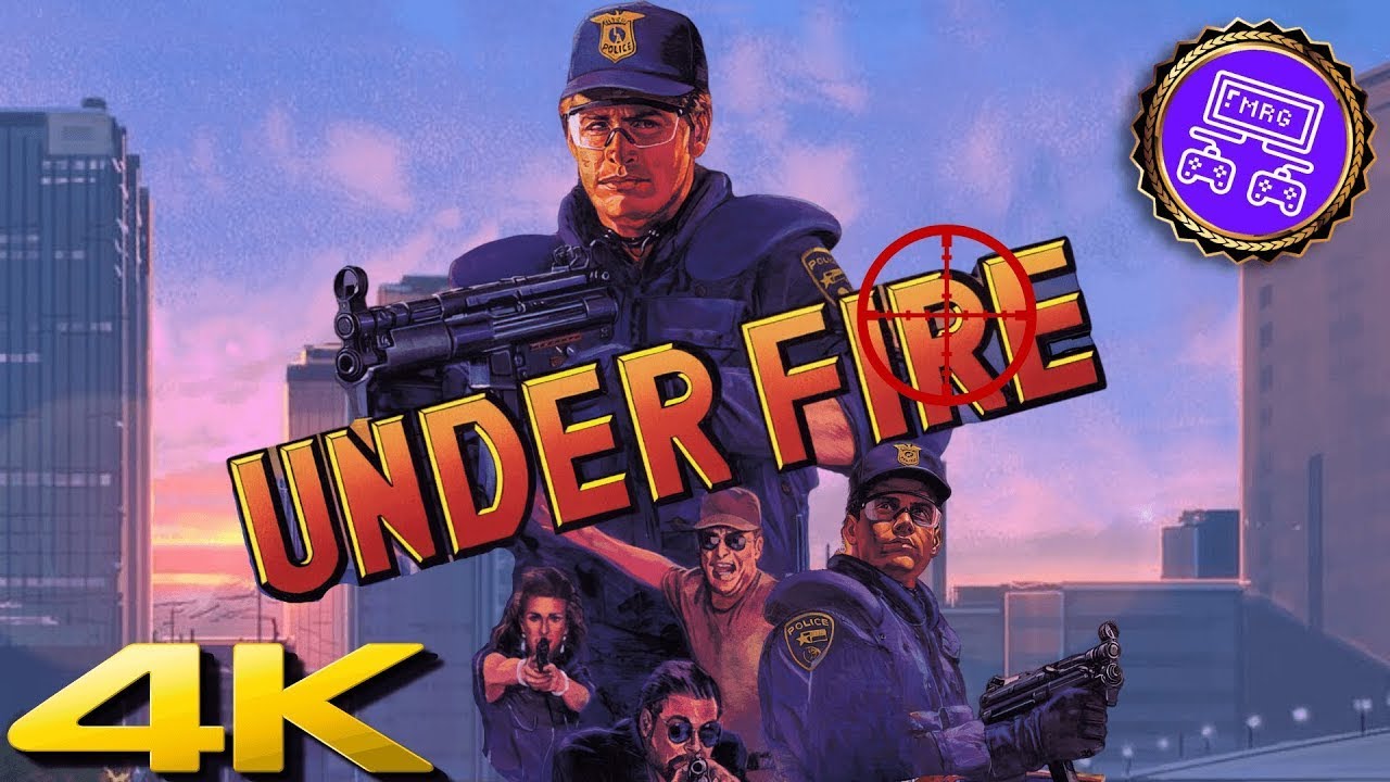 ⭐ UNDER FIRE | 4K/60ᶠᵖˢ | ARCADE #walkthrough #playthrough #longplay - YouTube