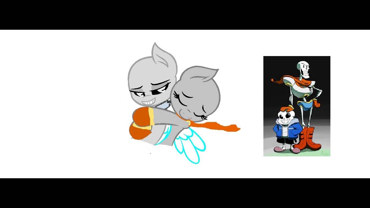 MLP Sans And Papyrus [Paint] {Undertale} - YouTube