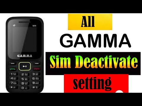 GAMMA phone Sim card Deactivate Problem Fixed|| Why my GAMMA mobile Sim ...