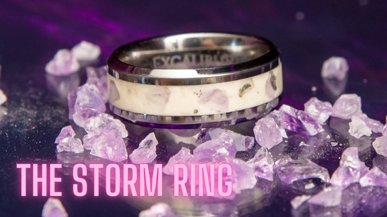 🌩️ Unleashing the Power of the Storm Ring! 🔮 #AmethystGlow # ...