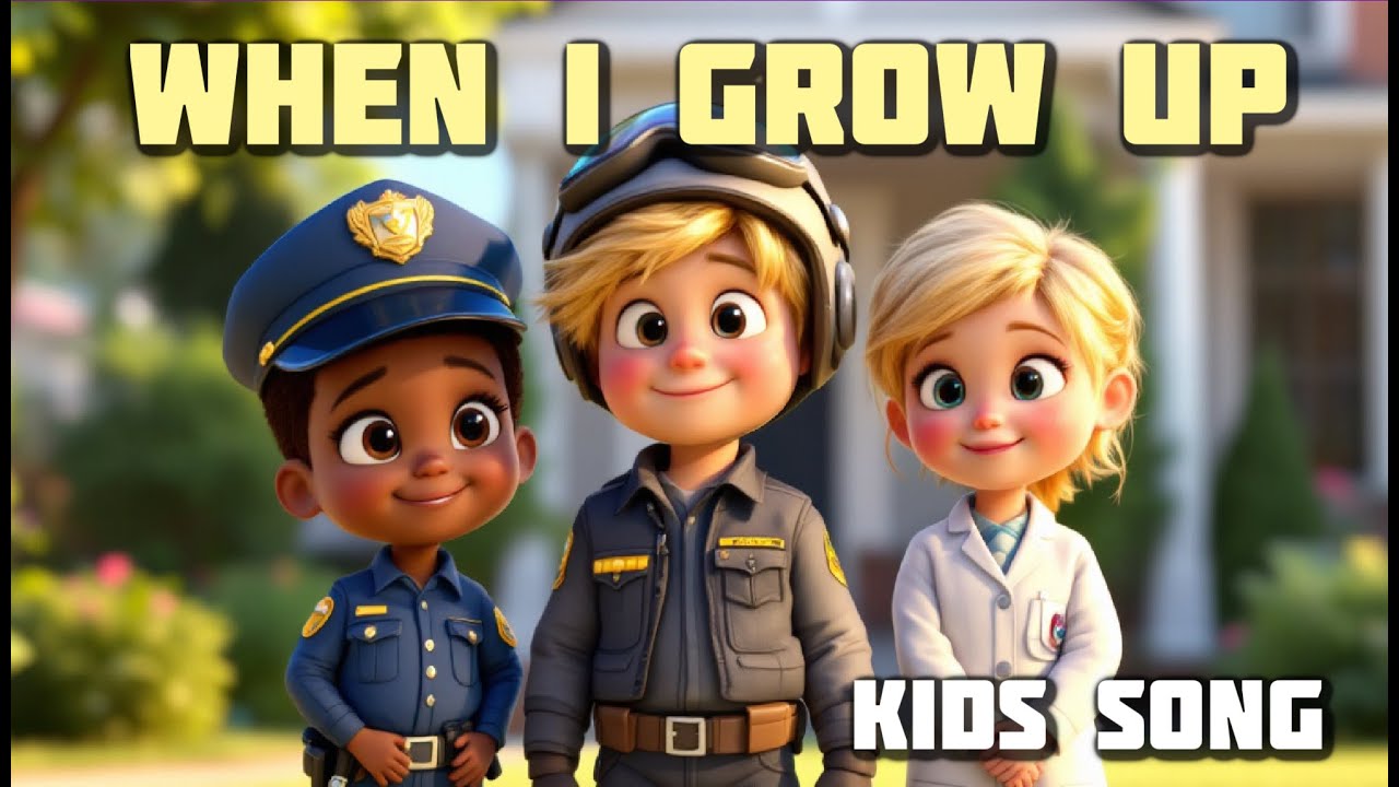 When I grow up - Kids song about Careers - YouTube