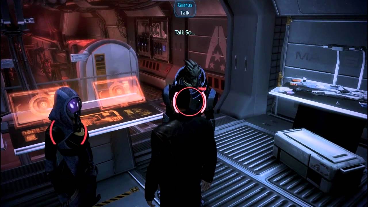 Mass Effect 3 : Tali & Garrus ROMANCE! - Shepard Catched Them Kissing ...