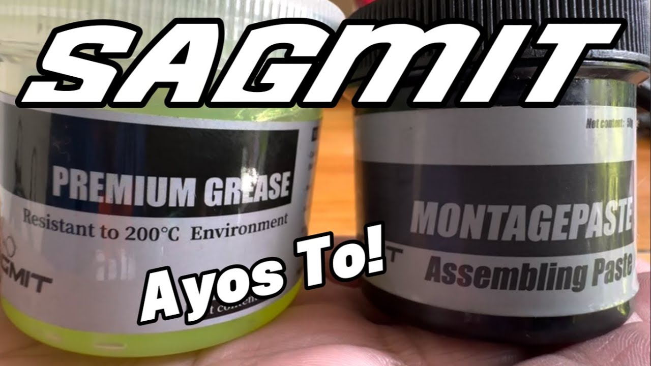 SAGMIT Premium Grease and Montage paste | #patscyclecorner - YouTube