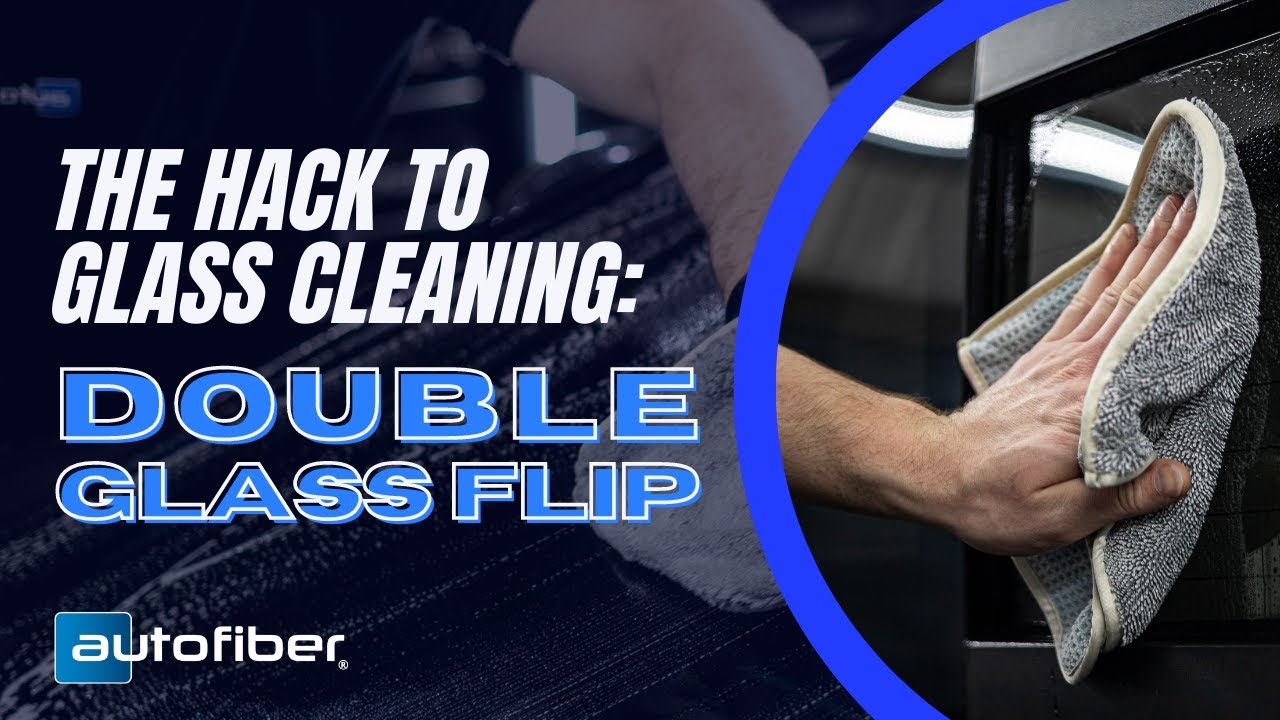 The Hack to Glass Cleaning | Double Glass Flip - YouTube