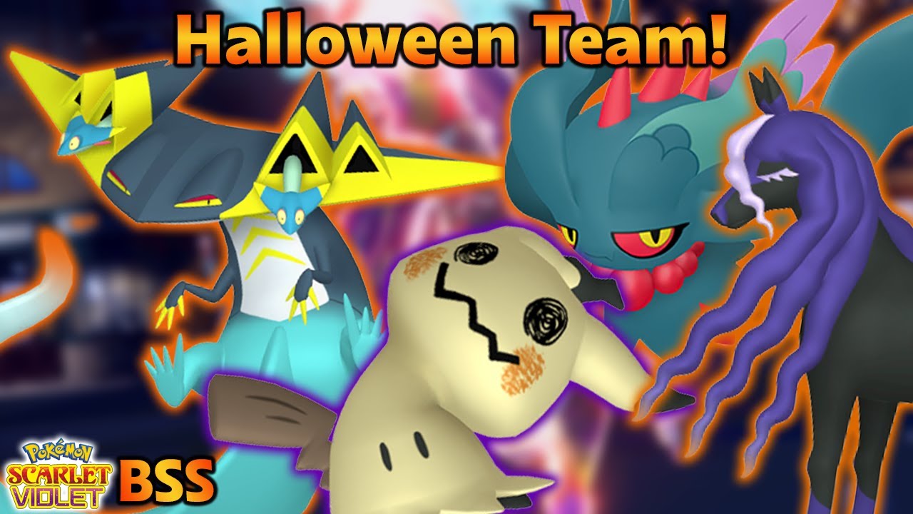 A TERRIFYING Mono Ghost Team for Halloween!- Pokémon Scarlet & Violet ...