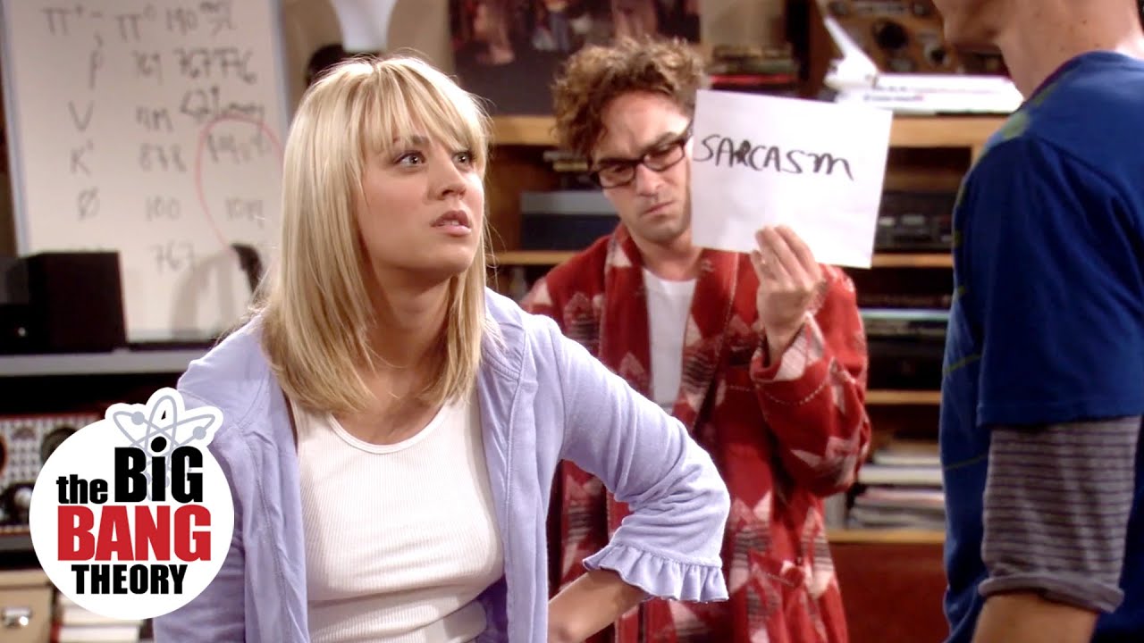 Sheldon Doesn't Get Sarcasm | The Big Bang Theory - YouTube
