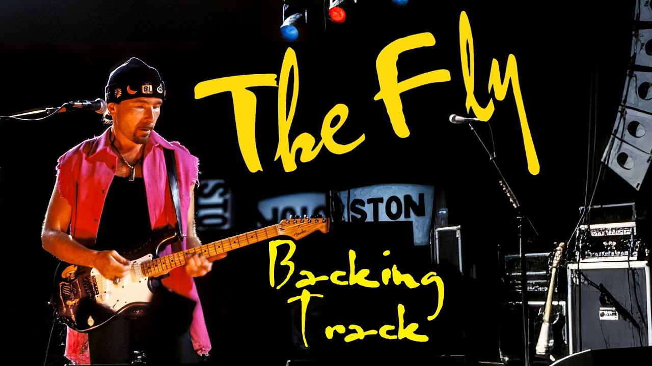 U2 THE FLY BACKING TRACK - YouTube