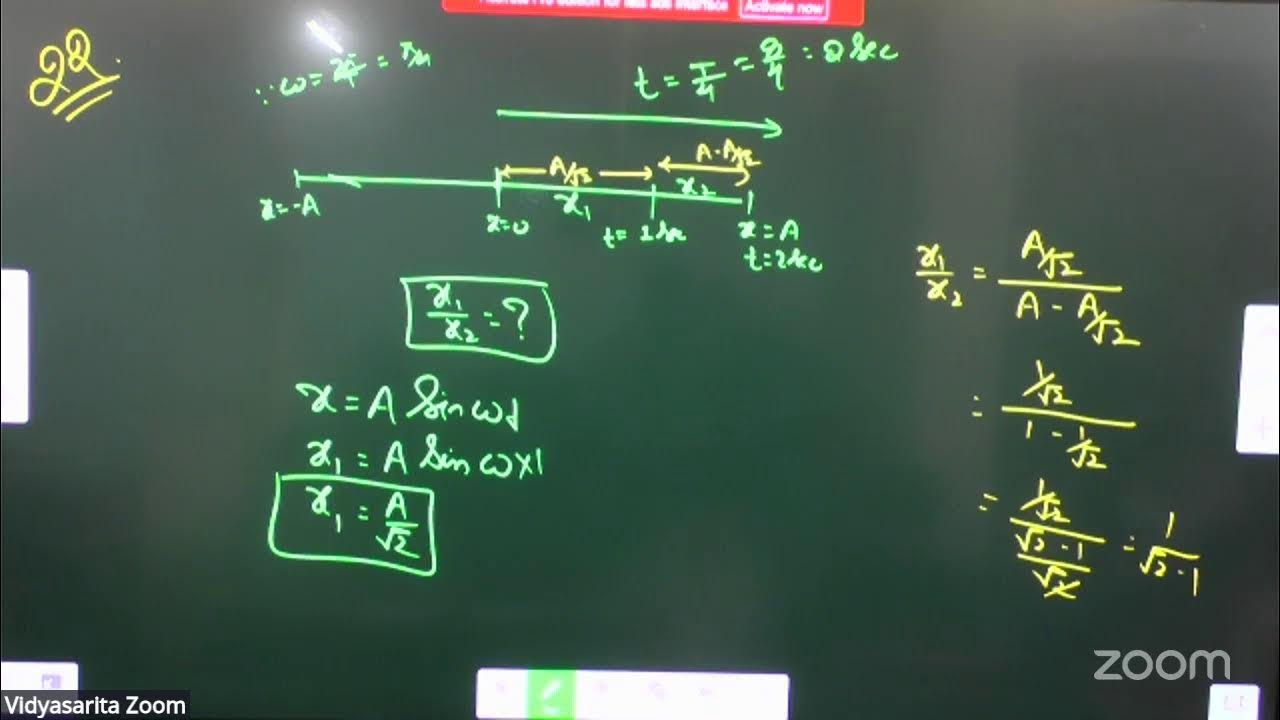 Oscillations |L-12 || 17-01-25 | Amar Sharma sir || Physics 11th B7 ...