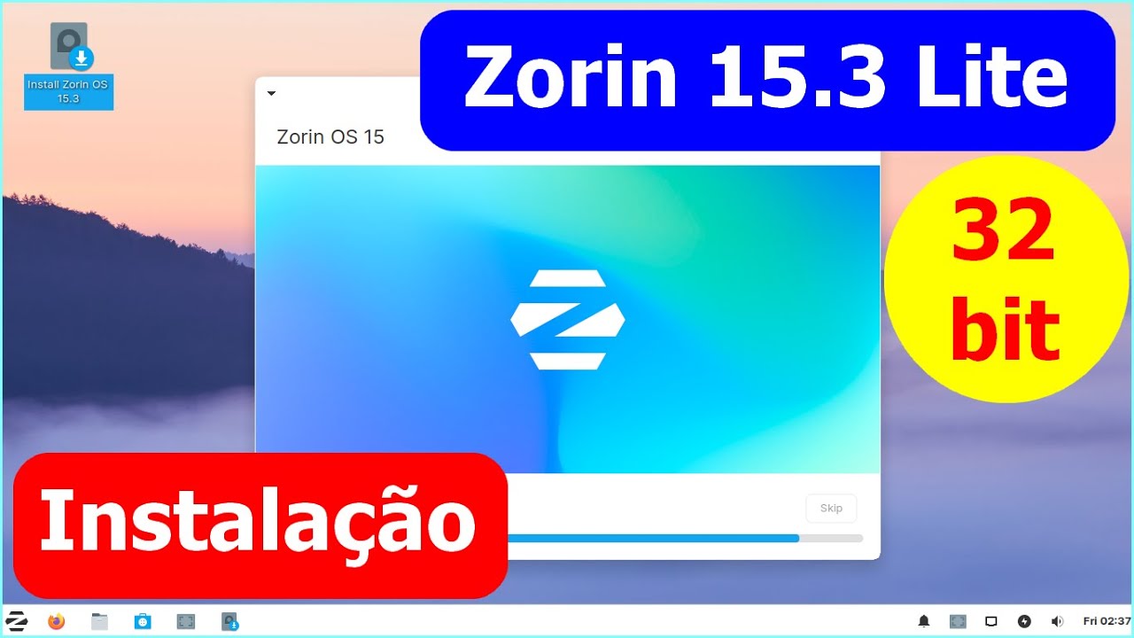 Instalação do Linux Zorin Lite 32 bit em dual boot com o Windows ...