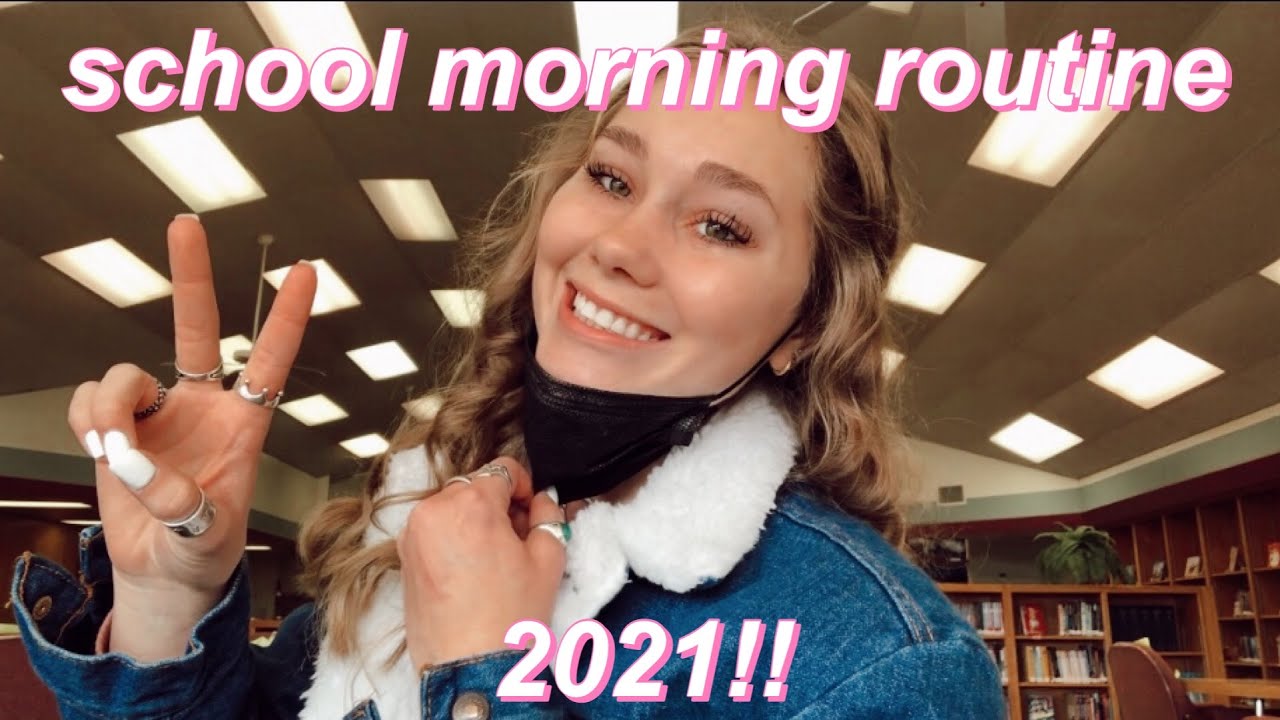 my school morning routine 2021 - YouTube