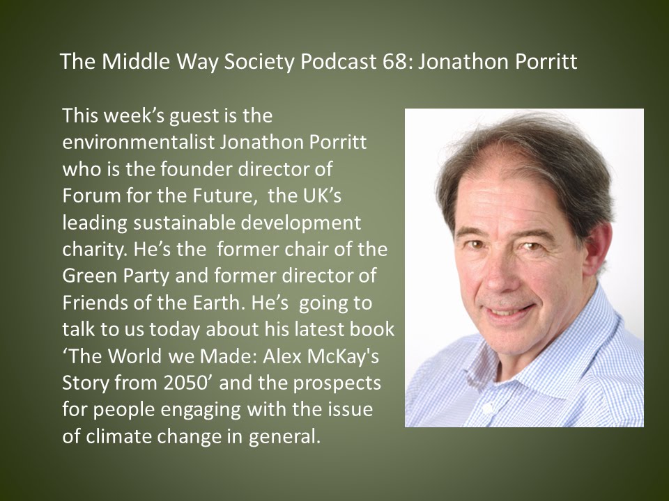 Jonathon Porritt on his book 'The World We Made' - YouTube