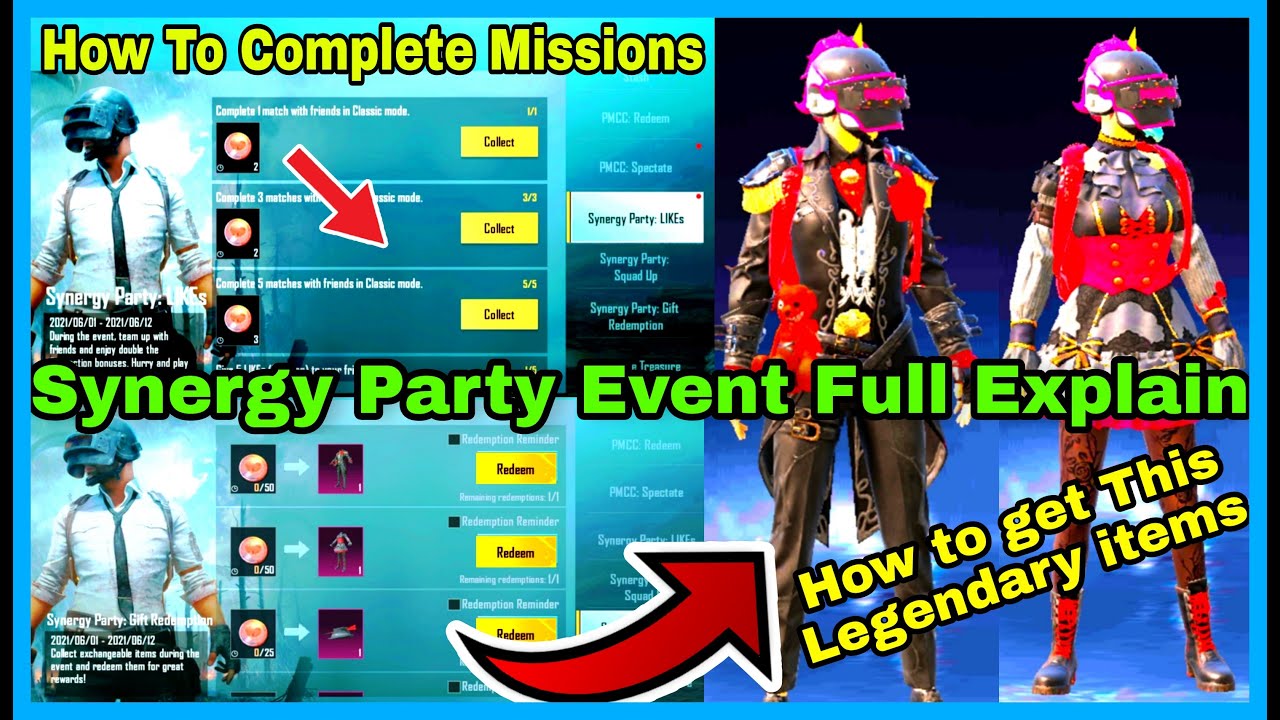 Synergy Party Event | Synergy Party Likes | Synergy Party Squad Up ...