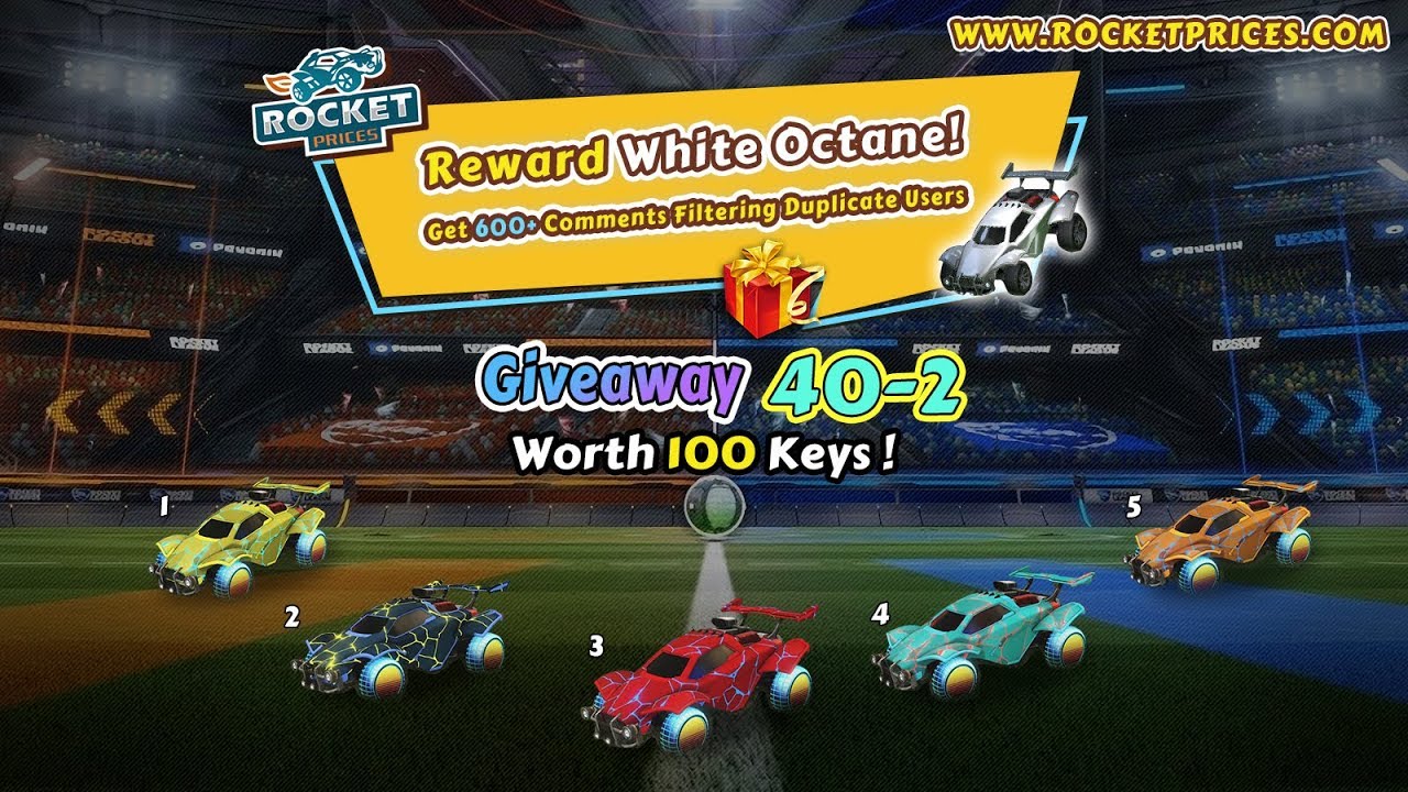 Win Rocket League Painted Octane Designs (Sunset 1986 Wheels & Magma ...