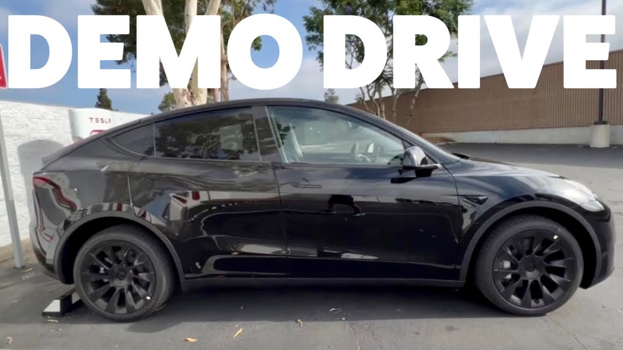 Tesla Model Y Demo Drive (as a Model 3 and Model X Owner) - YouTube