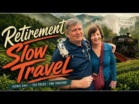How to do Retirement Slow Travel, Japan, Green Tea Farm and Oigawa Scenic Railway What's Next  Day 4
