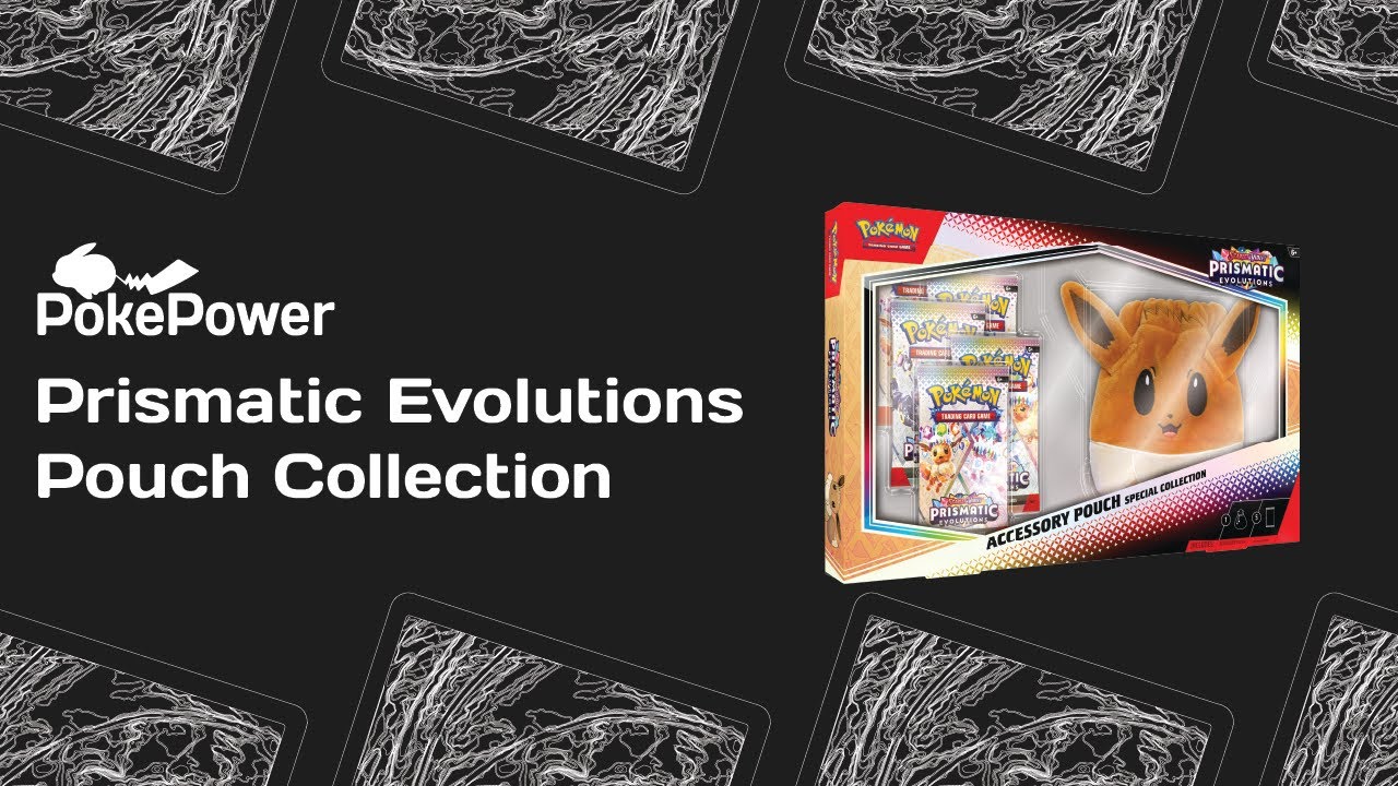 Pokemon Prismatic Evolutions Pouch Collection – What’s Inside? (Scarlet ...