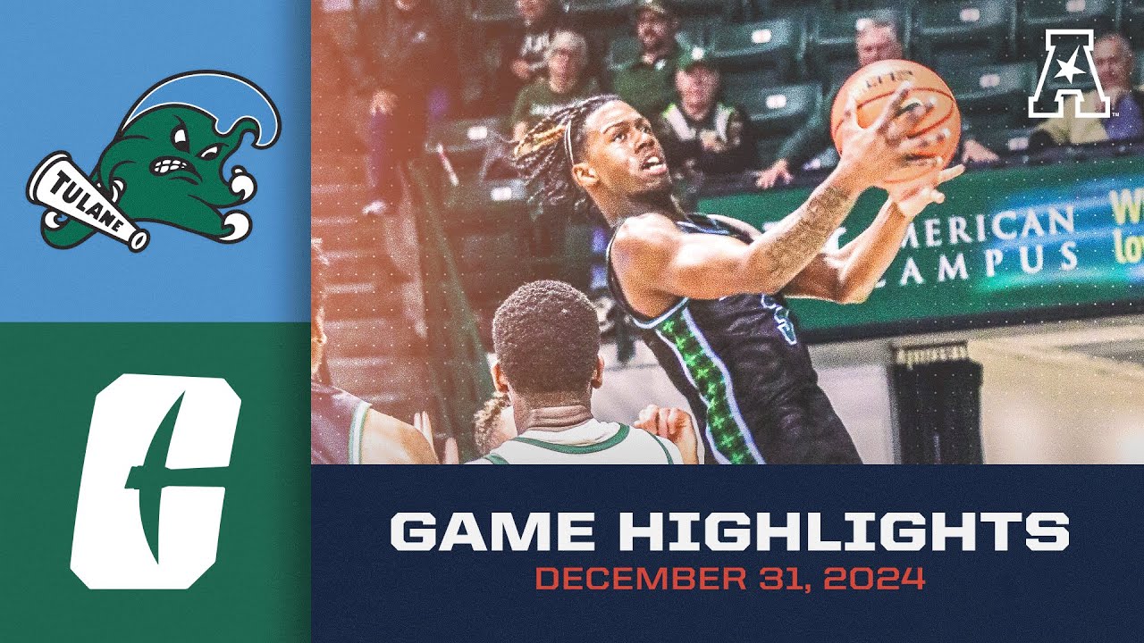Game Highlights: Tulane vs. Charlotte (Dec. 31, 2024) - YouTube
