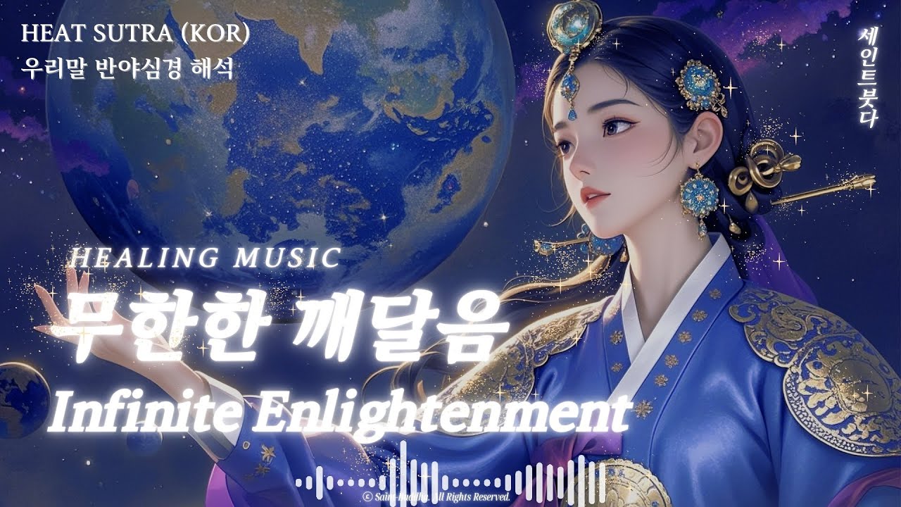 구독자요청 1시간🫧무한한 깨달음 Infinite Enlightenment! 반야바라밀다심경(般若波羅蜜多心經) 발라드 |세인트붓다 ...