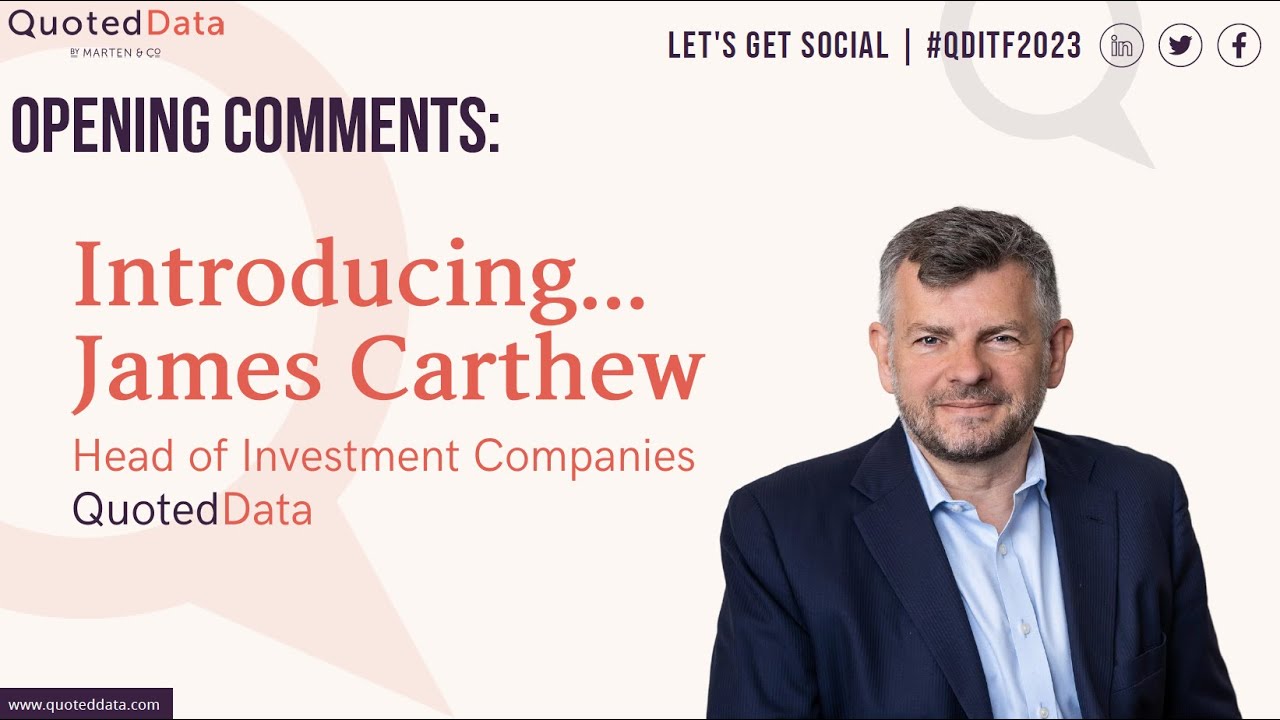 James Carthew | Head of Investment Companies, QuotedData - YouTube
