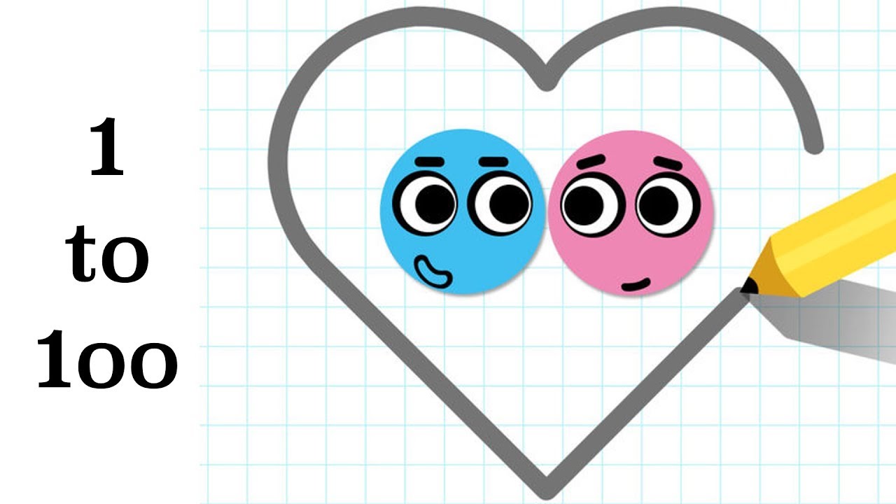 Love Balls | Level 1 to 100 | 3 Stars Walkthrough - YouTube