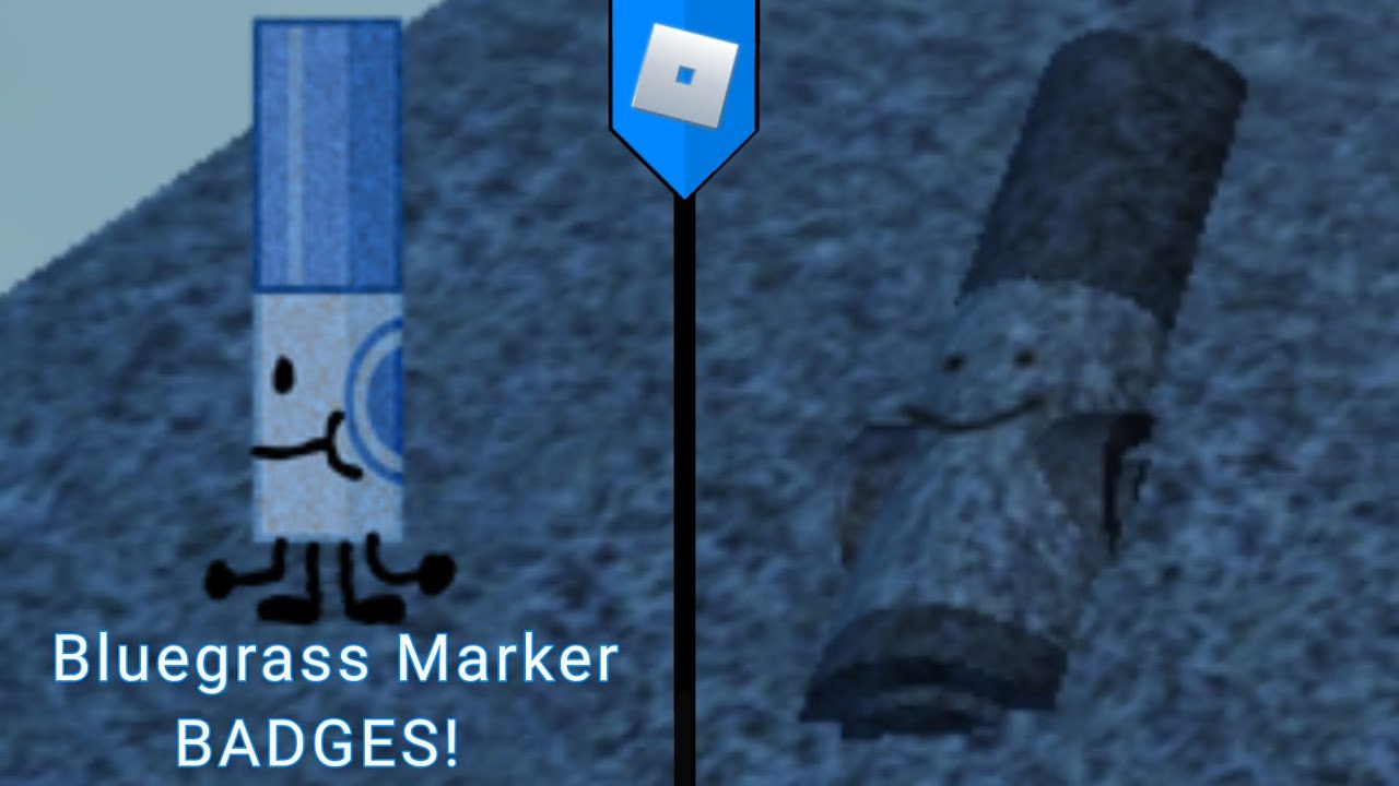 HOW TO GET Bluegrass Marker BADGES! Find the Markers (ROBLOX) - YouTube