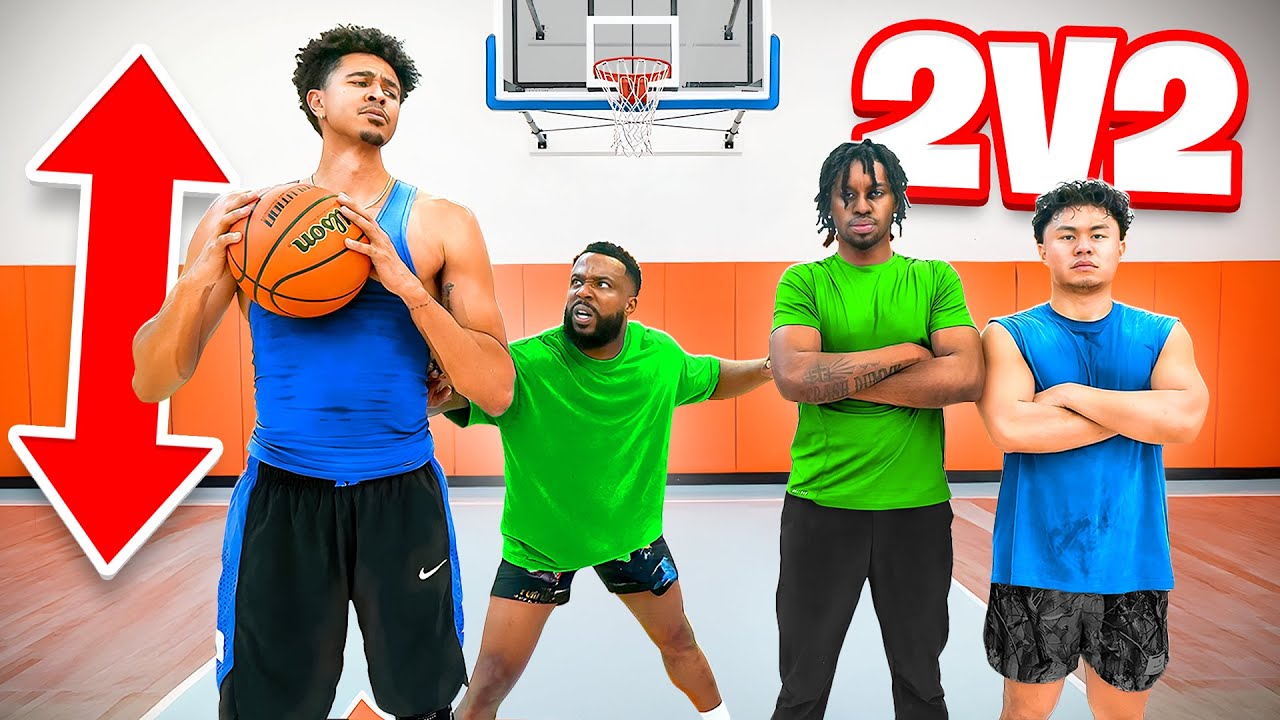 HEATED 2v2 BASKETBALL *Cash vs Kenny* - YouTube