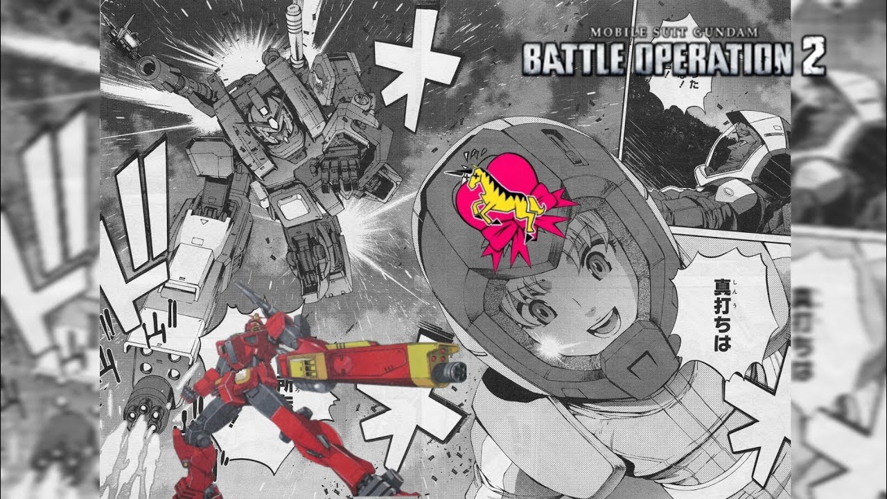 Mobile Suit Gundam: Battle 2 ep69 Heavy Gundam ingrid zero นักขับเป็น ...