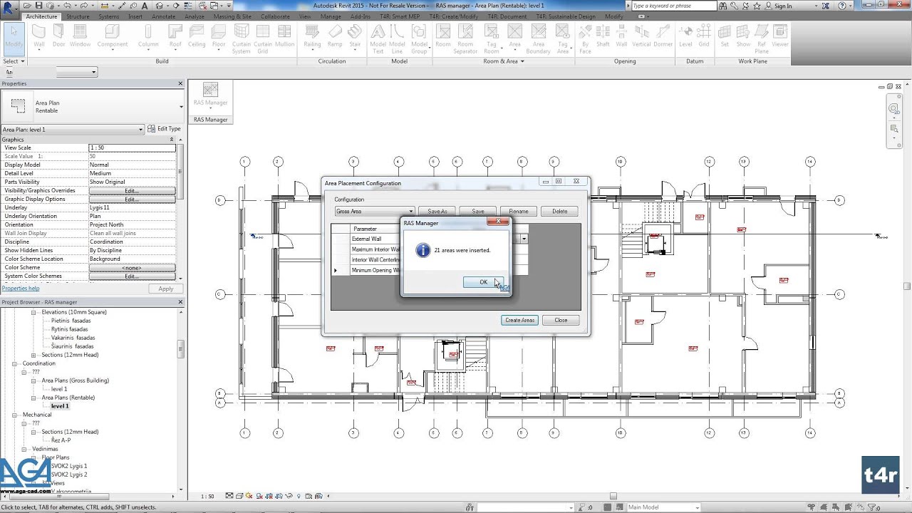 Manage Rooms, Areas, Spaces by HVAC parameters in Revit - YouTube