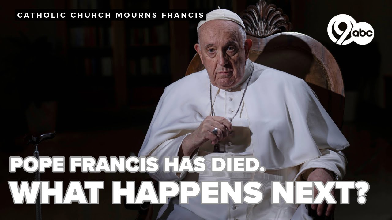 Pope Francis has died at 88. What happens next? - YouTube