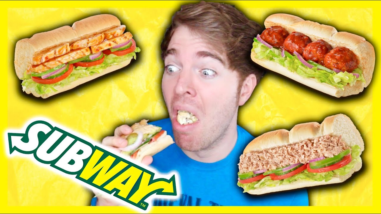 TASTING SUBWAY FOODS - YouTube