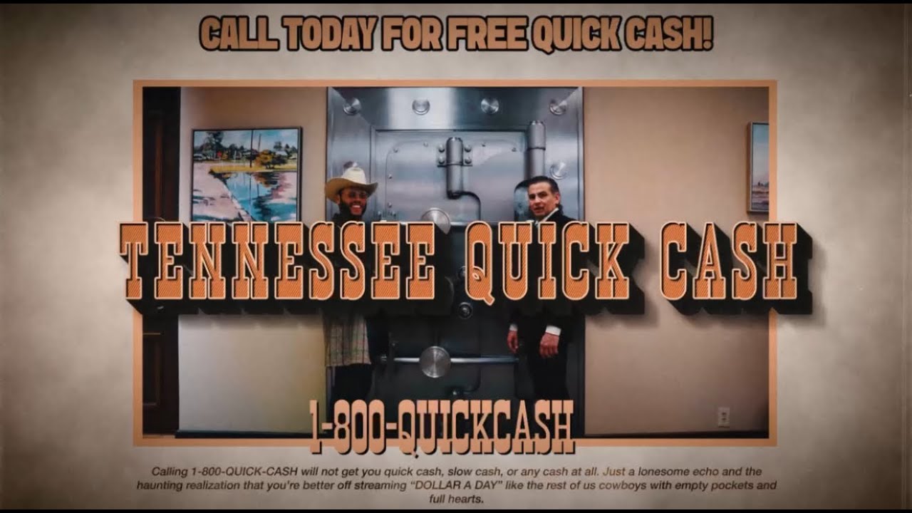 Charley Crockett | Tennessee Quick Cash | Official Visualizer - YouTube Music