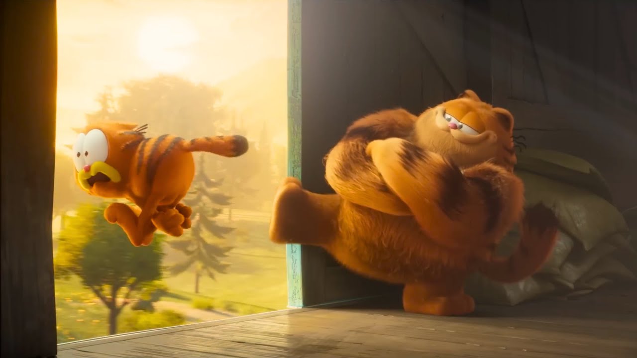 garfield with dad - YouTube