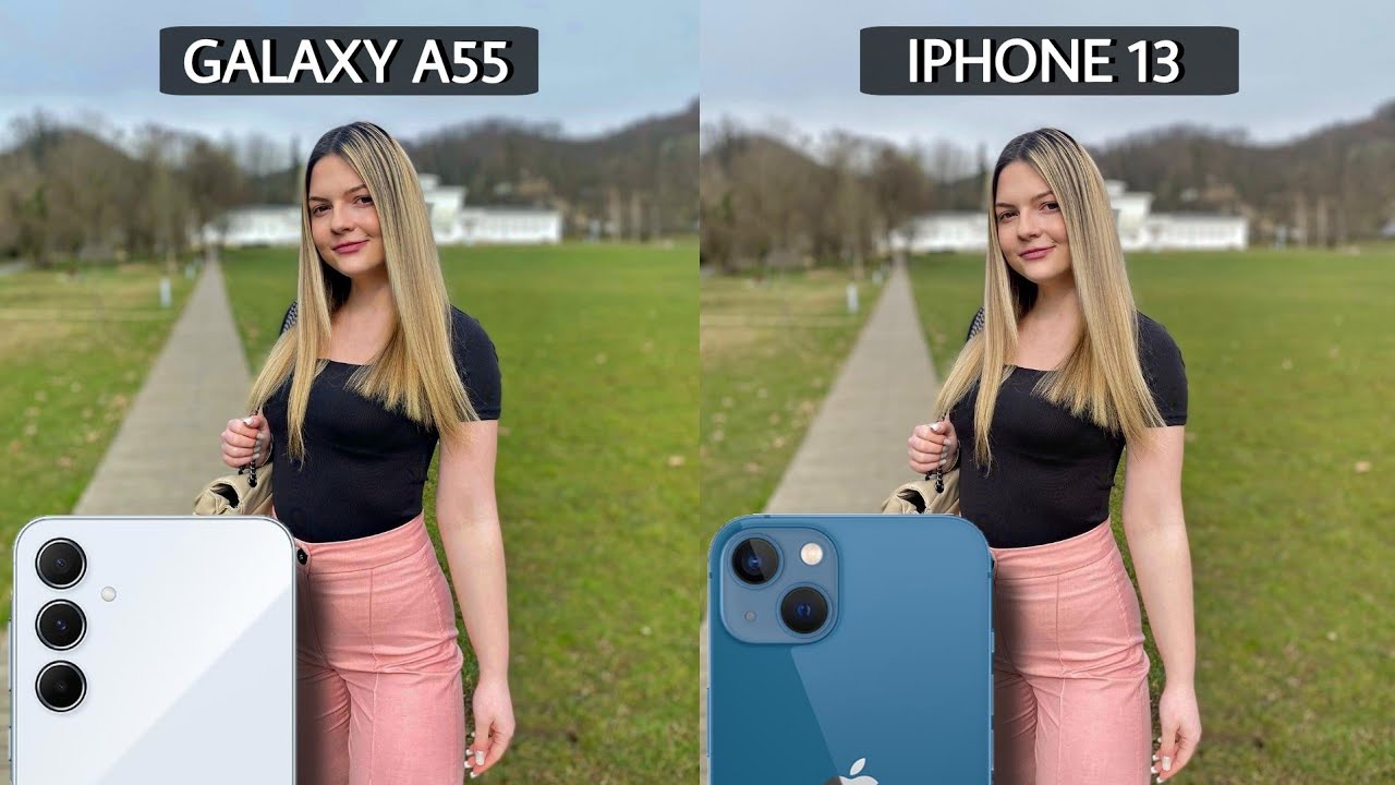 Samsung Galaxy A55 5G Vs iPhone 13 Camera Test Comparison - YouTube