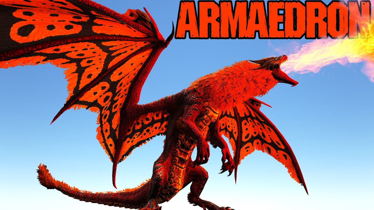 Armaedron vs Ark Dinos | Additional Creatures: Grand Hunt - MOD - YouTube