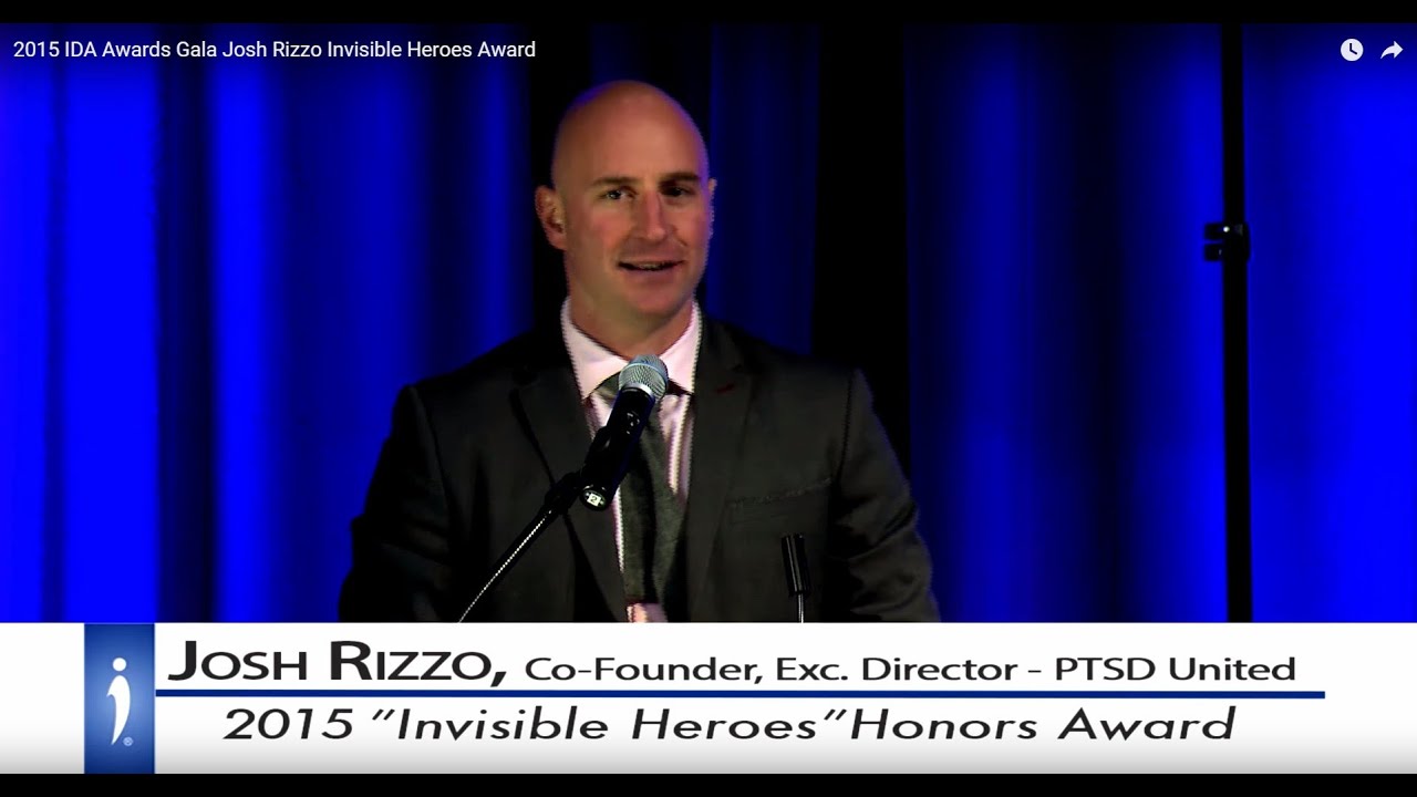 Josh Rizzo, PTSD United: 2015 IDA Invisible Heroes Award - YouTube