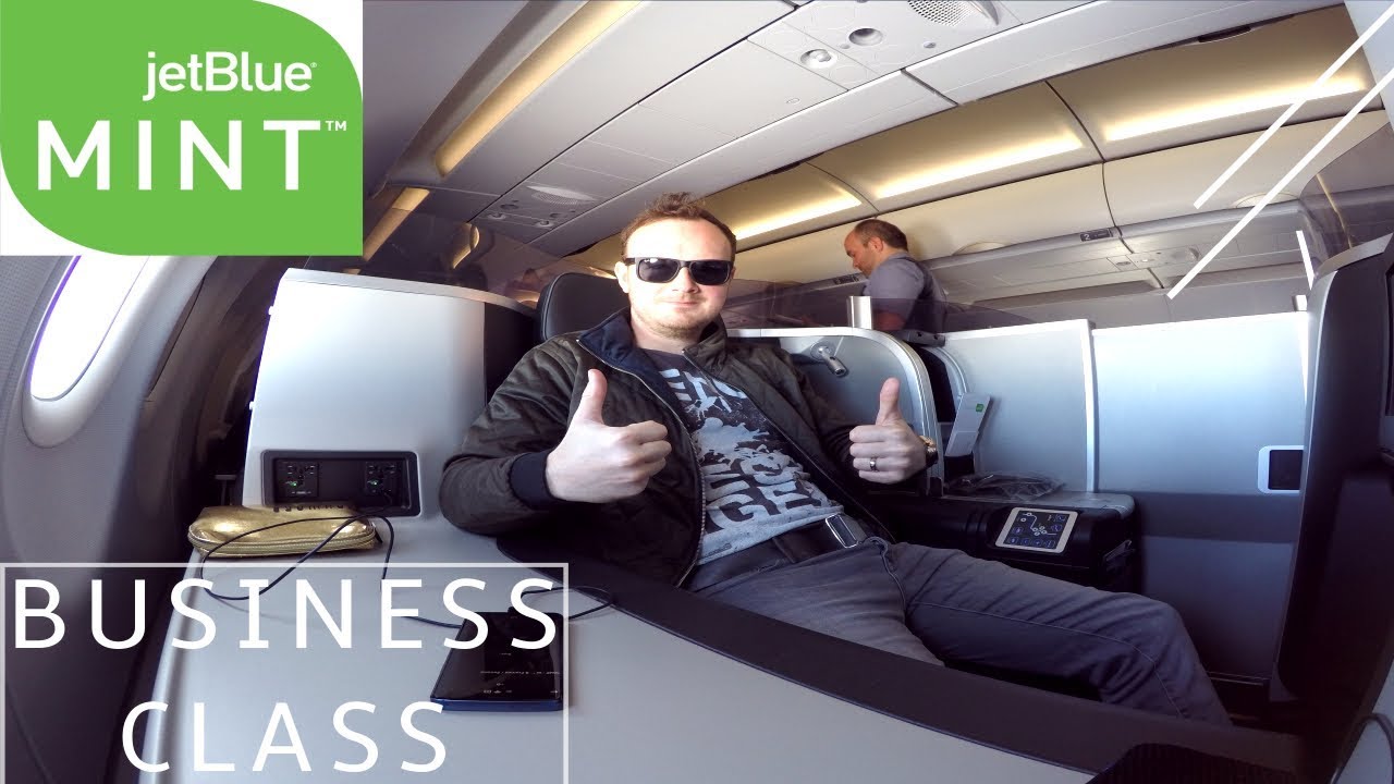 JETBLUE MINT BUSINESS CLASS REVIEW! - YouTube