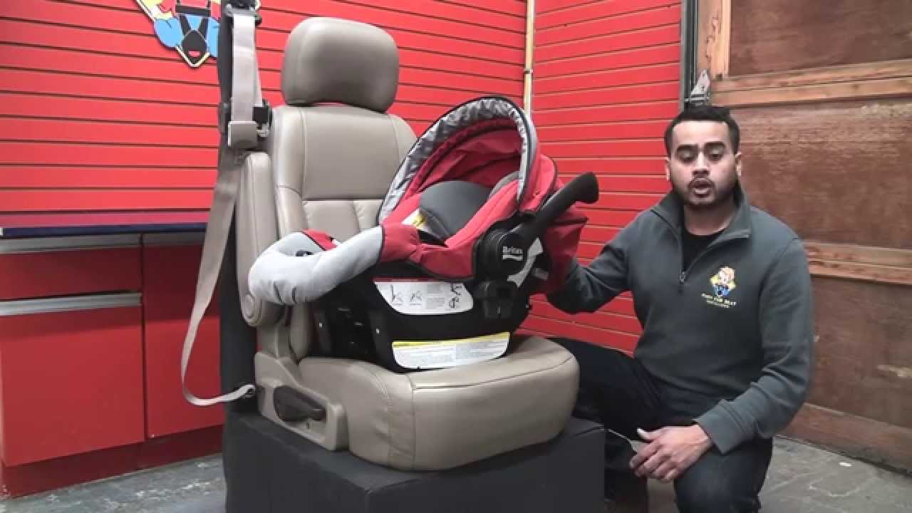 Britax Chaperone: How to Install the Car Seat without the Base - YouTube