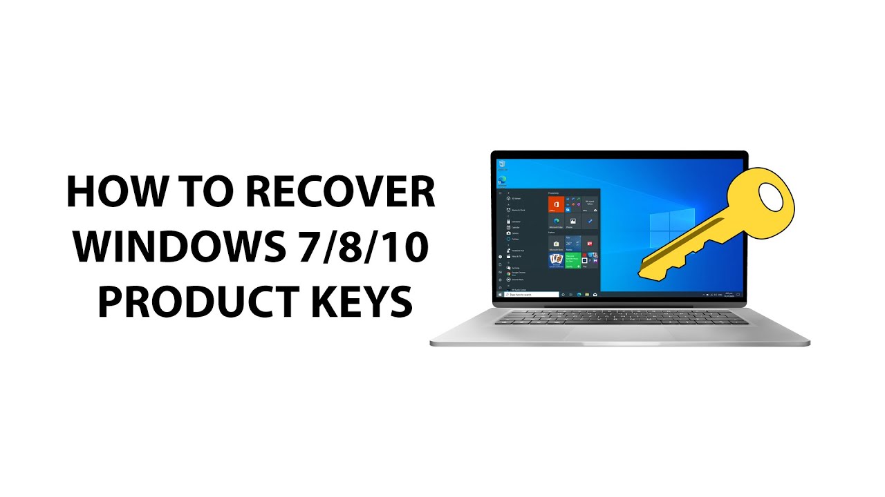How To Recover Windows 7/8/10 Product Keys - YouTube