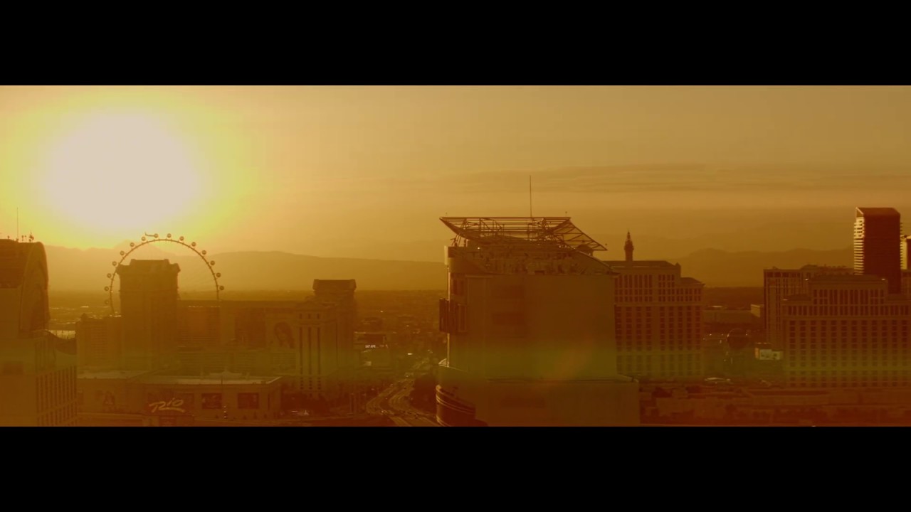Anamorphic Video - Las Vegas Sunrise - Blade Runner 2049 Style - YouTube