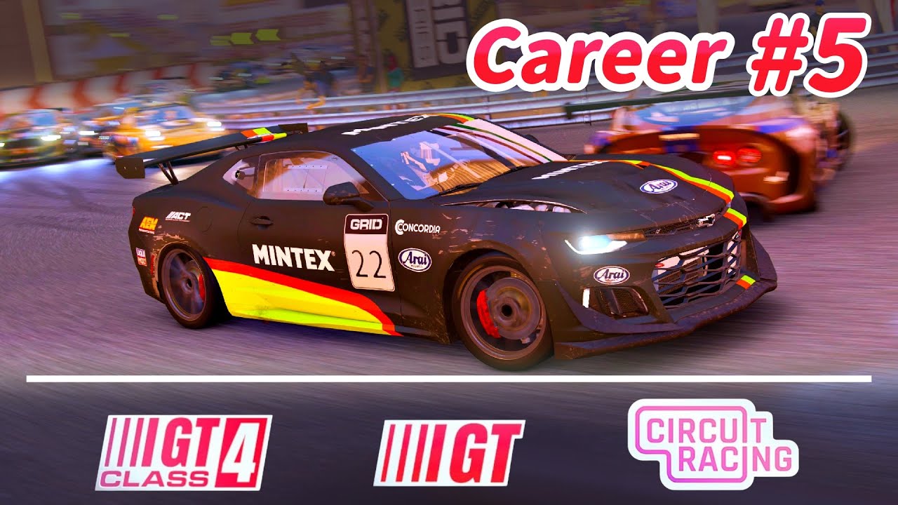【GRID Legends】Career-#6 〔Rookie GT-GT4 CLASS-Event1〕 - YouTube
