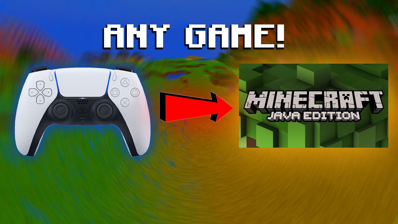 HOW TO PLAY MINECRAFT WITH A CONTROLLER - YouTube